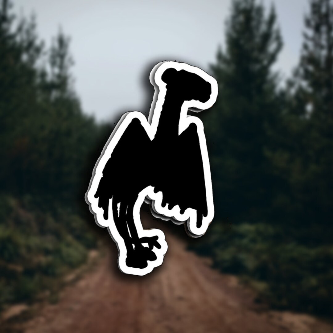 Jersey Devil Vinyl Decal: Pine Barrens Cryptid Sticker - Etsy