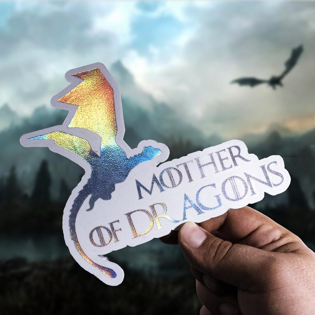 Mother of Dragons Got Decal Sticker - Vinyl Graphic, Lizards, Castles ...
