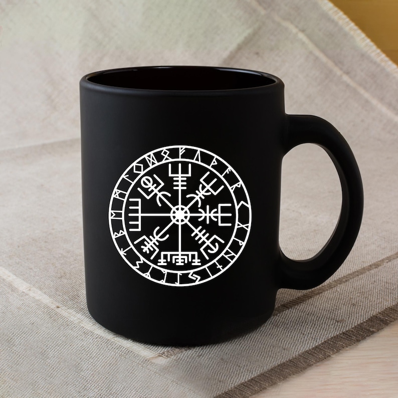 Vegvisir Viking Compass Decal: Norse Wayfinder Vinyl Sticker - Etsy