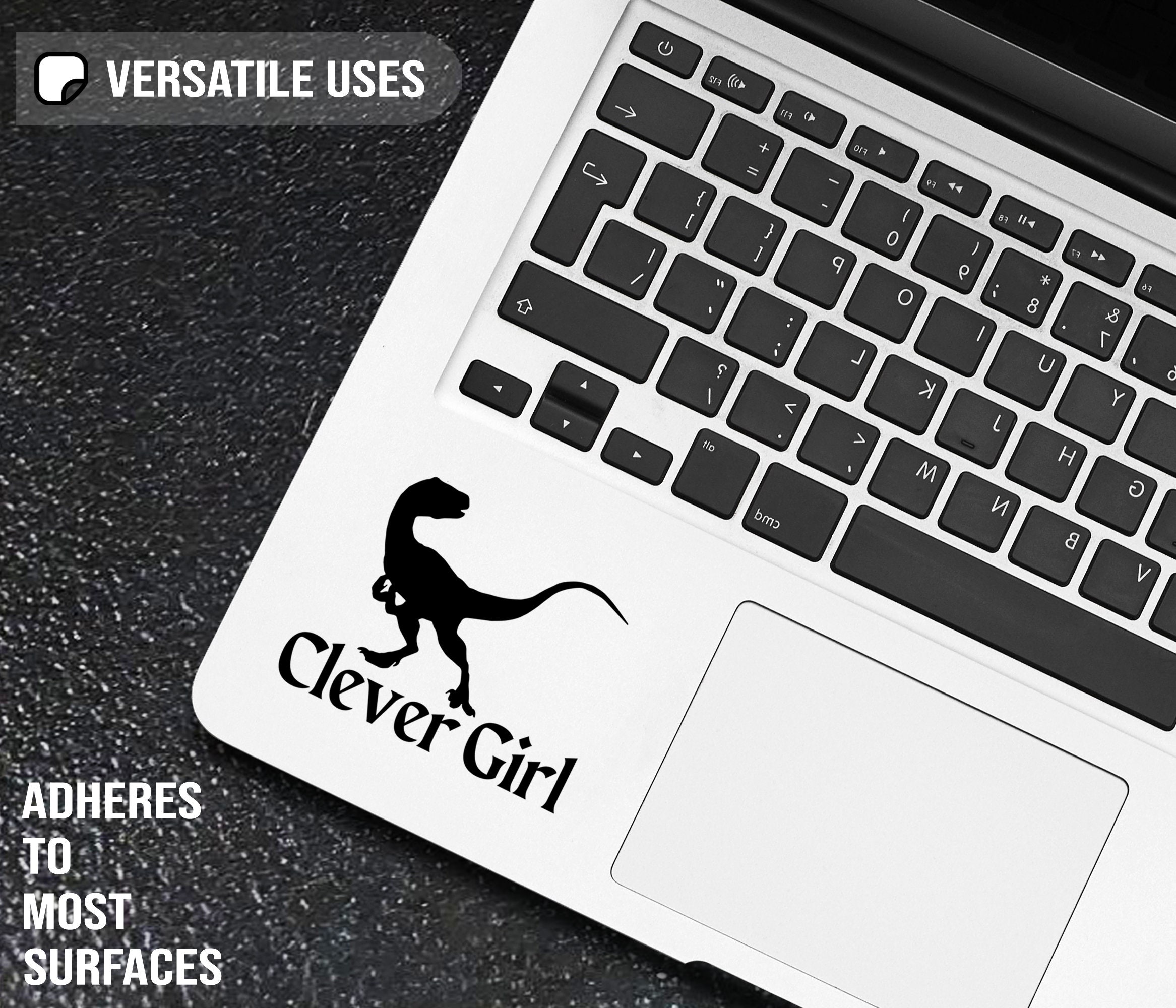 CLEVER GIRL Velociraptor Decal Sticker Vinyl Graphic - Etsy