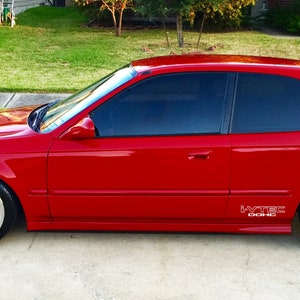 I-VTEC DOHC 2 PACK Decal Sticker - Vinyl Graphic, Car Guy, Autosport ...