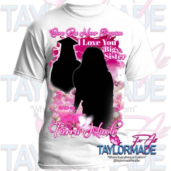 Pink Memorial 3d Template - Etsy