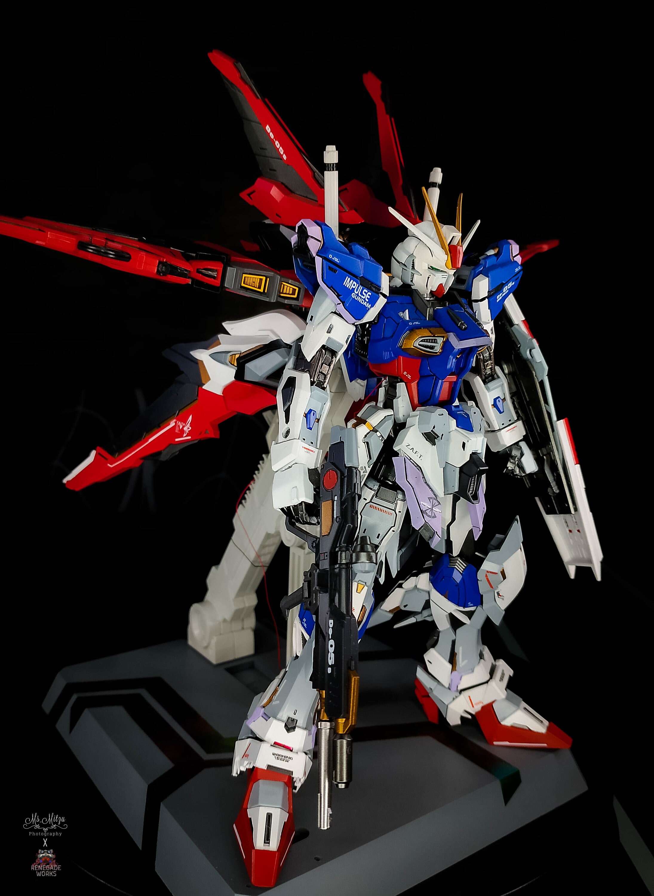 MG Force Impulse Gundam Custom - Etsy