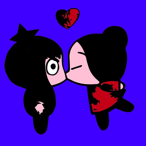 Pucca and Garu - Etsy