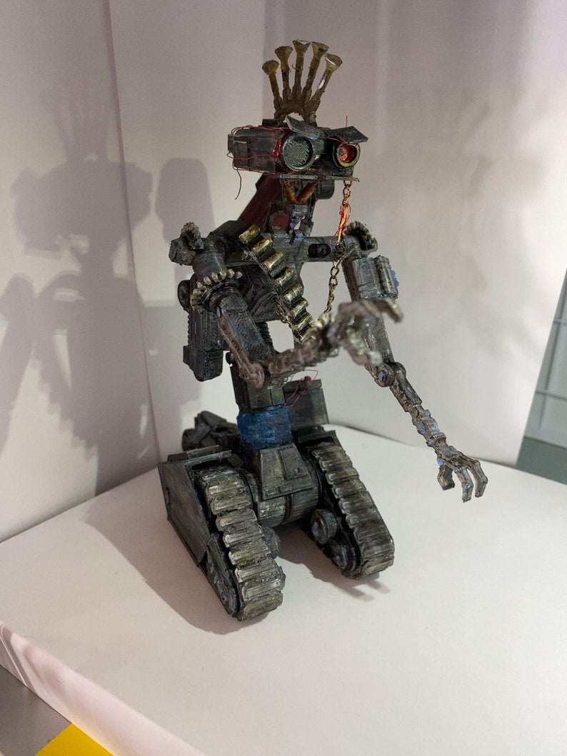 Johnny 5 punk Edition From the Movie Short Circuit 2 3D - Etsy UK