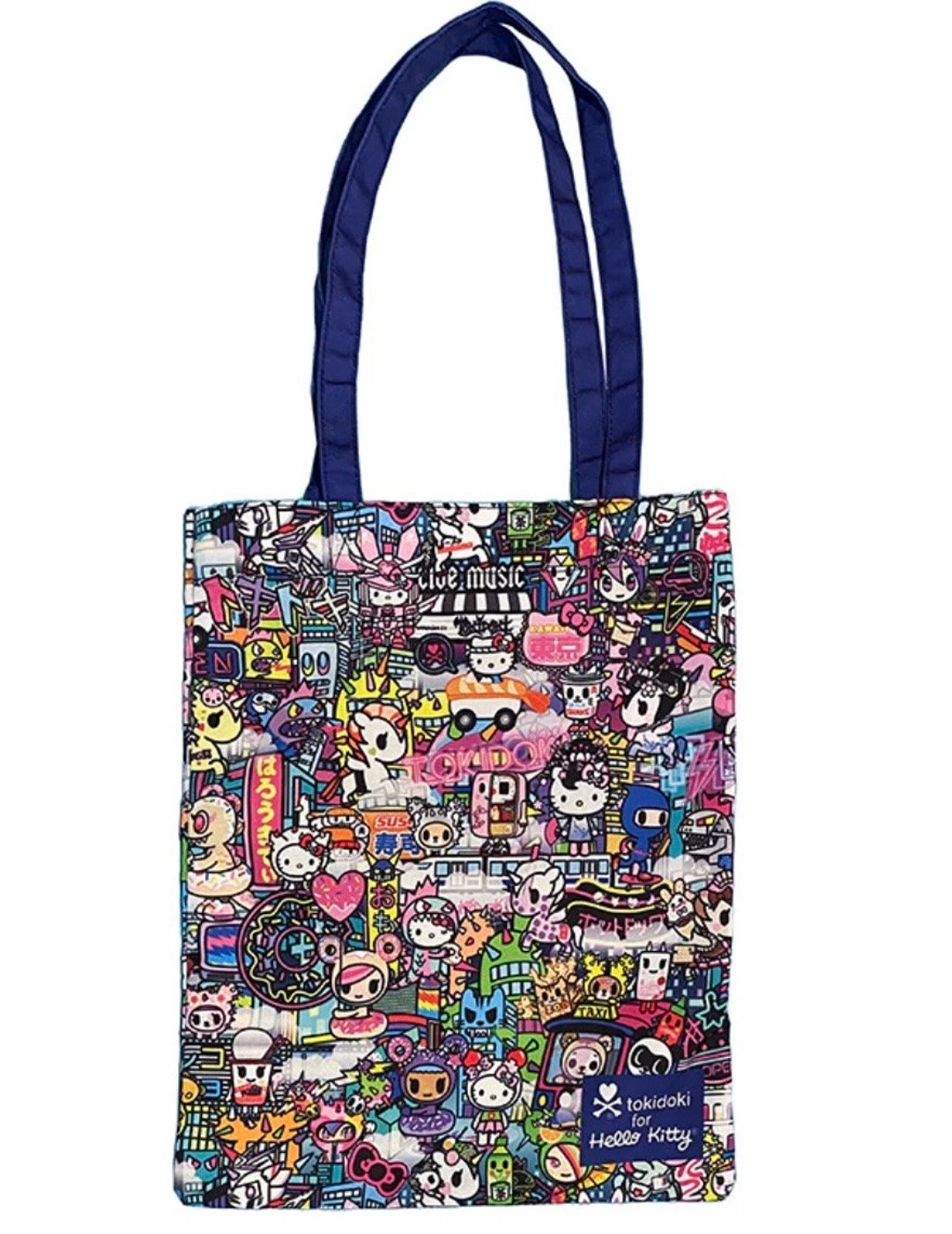 Tokidoki X Hello Kitty Midnight Metropolis Tote Bag - Etsy