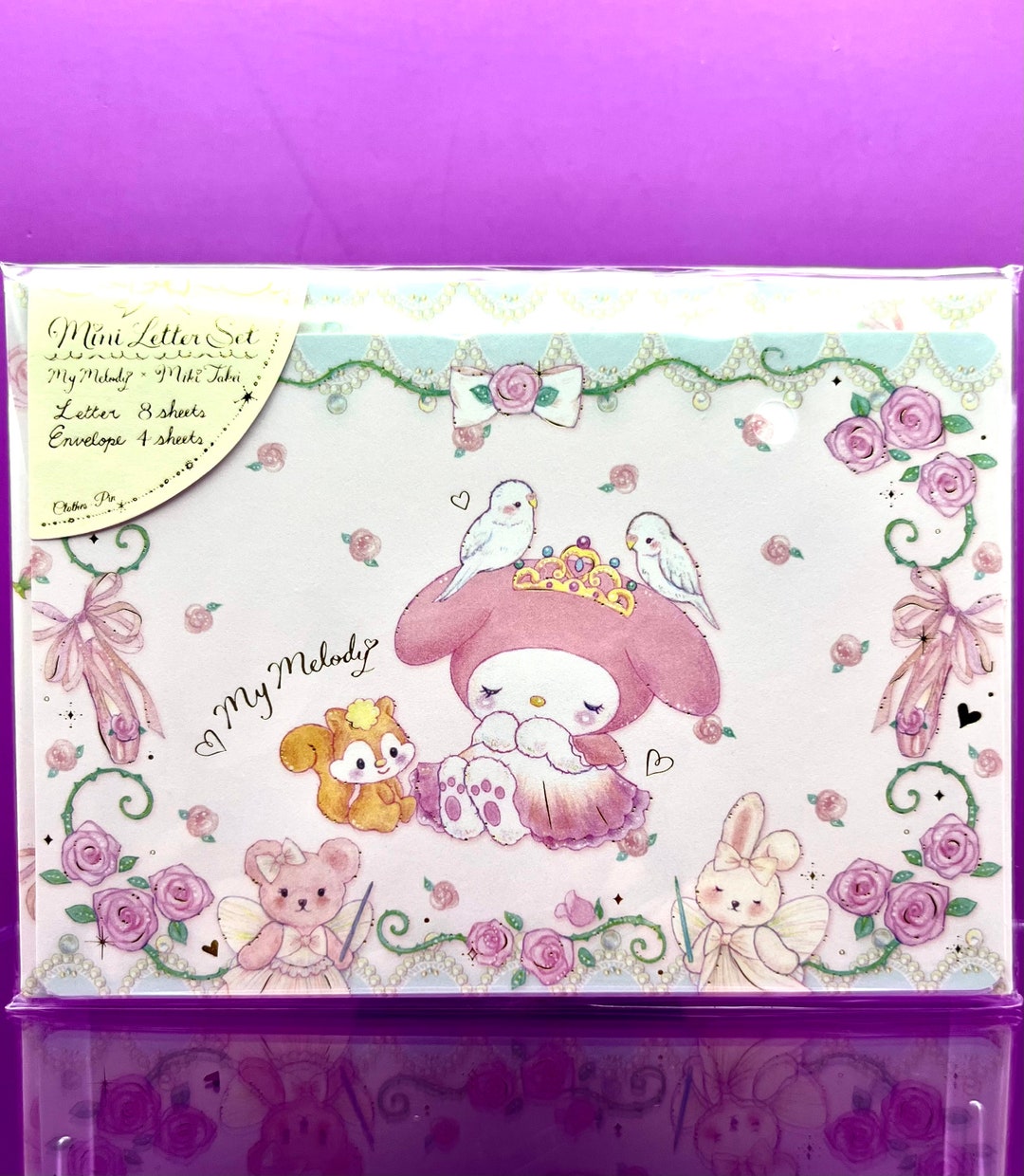 My Melody X Miki Takei Mini Letter Set - Etsy