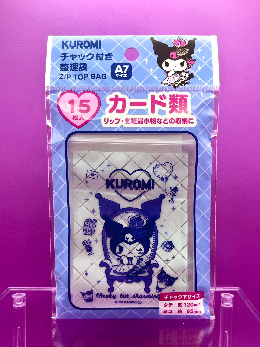 Queen Kuromi Pack Ofzip Top Bags - Etsy