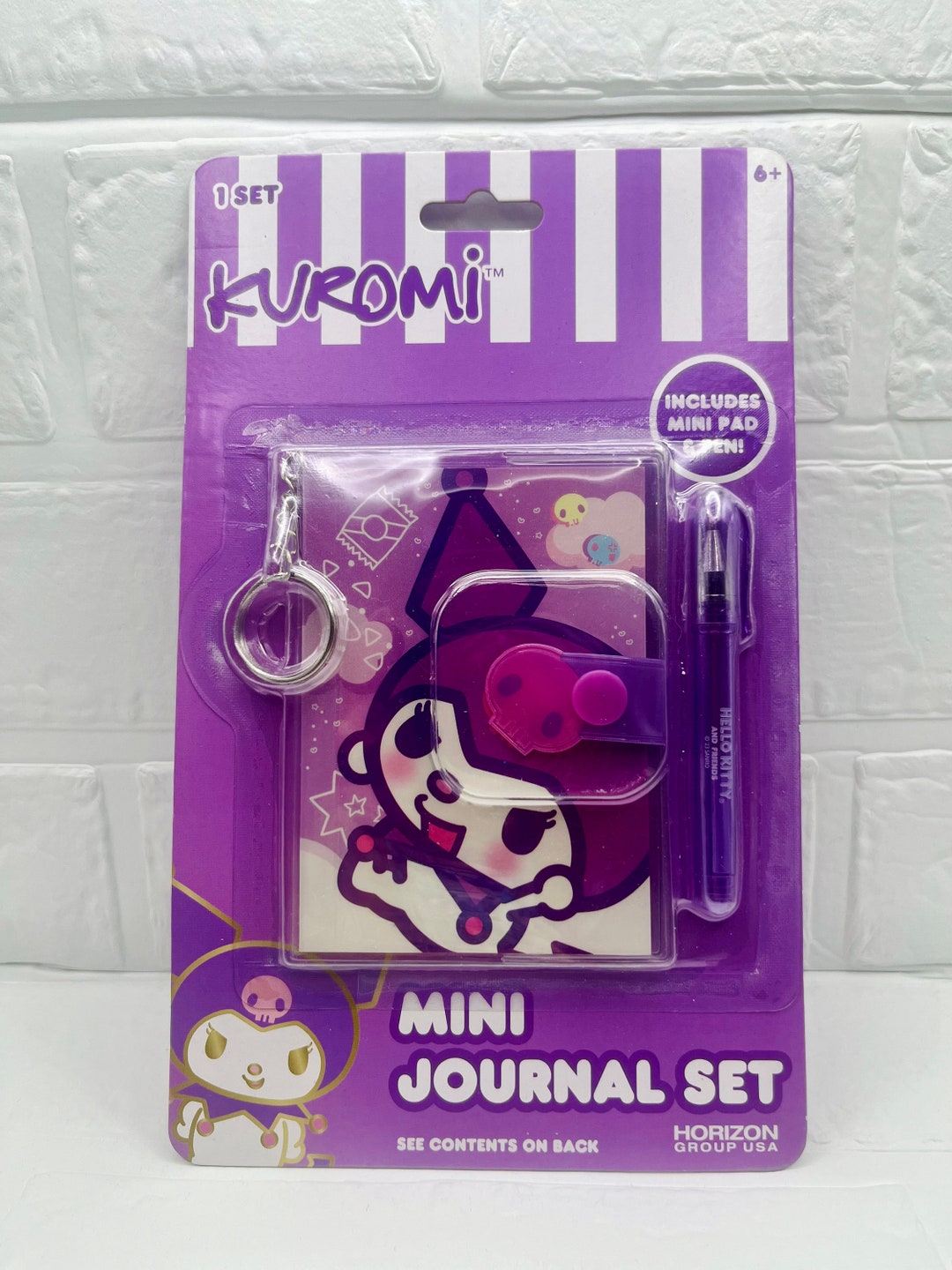 Kuromi Mini Journal Set - Etsy