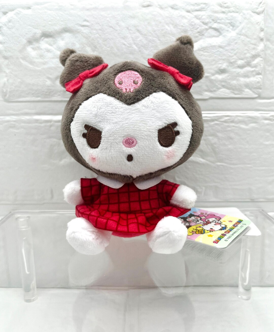 Kuromi Yurukawa Vintage Red Plush Mascot - Etsy