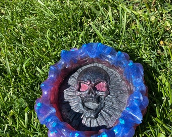 Skull Ash Tray - Etsy