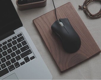 Wooden Mouse Pad - Etsy