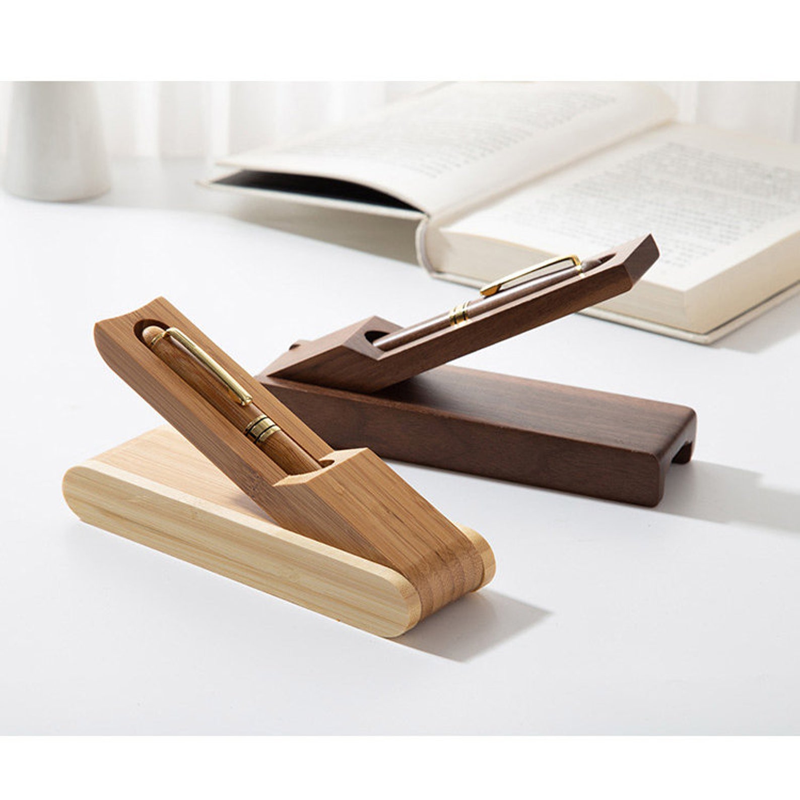 Wood Pen Display Boxfold up Pen Display Holderpen Display - Etsy UK