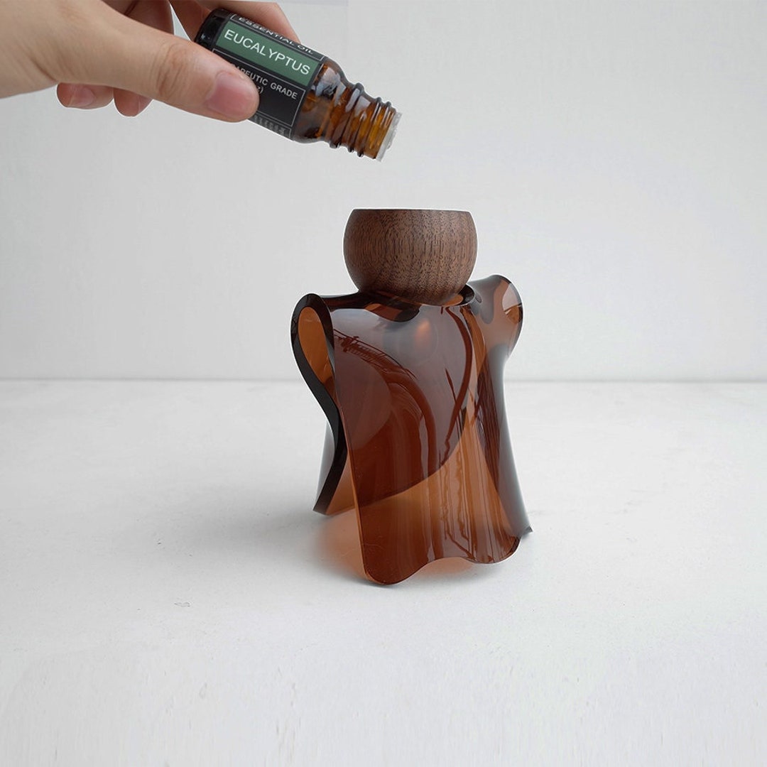 Decorative Wood Essential Oil Diffuser,cute Specter Design Oil Diffuser ...