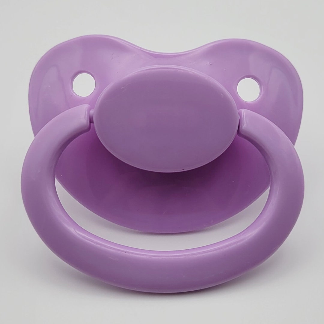 Plain Light Purple Adult Pacifier Adult Paci Undecorated - Etsy