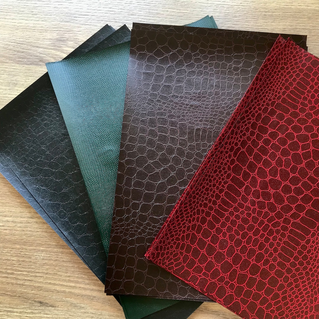 Alligator Skin Design Textured Papers With Minor Dents Not - Etsy