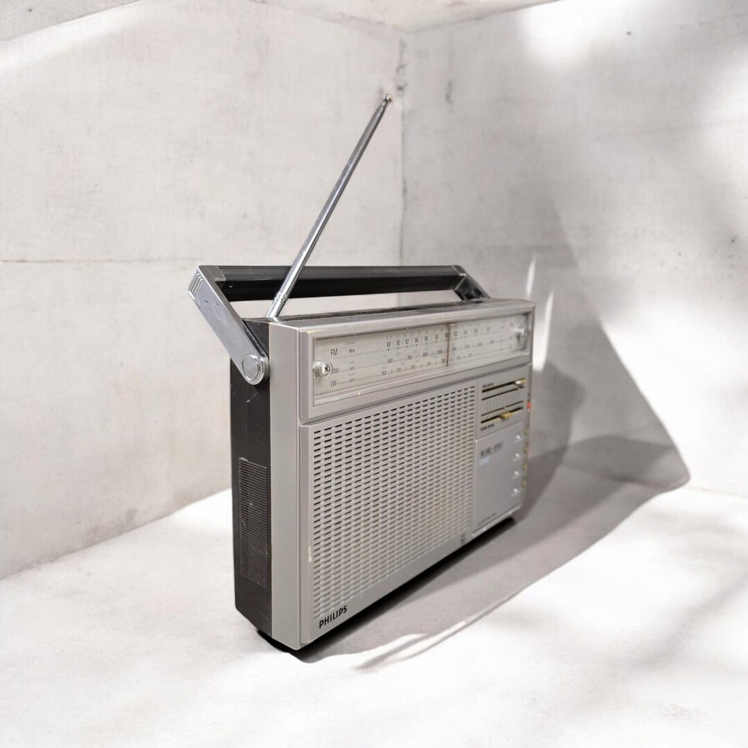 Portable Picnic Kofer Radio PHILIPS D2412/00 Design 1980 Working - Etsy