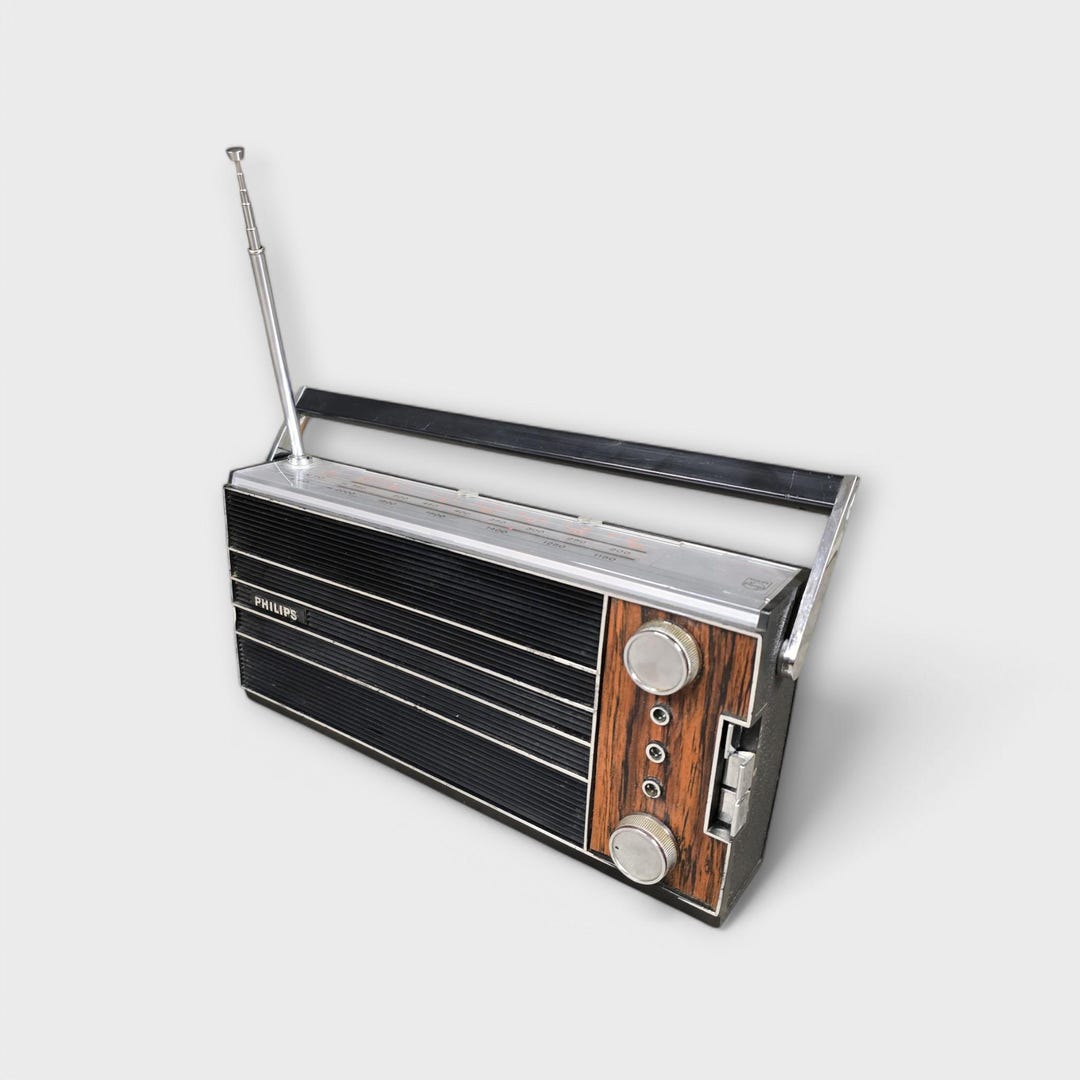 Portable Picnic Kofer Radio PHILIPS 22RL382 /15R Vintage Design 1968 ...