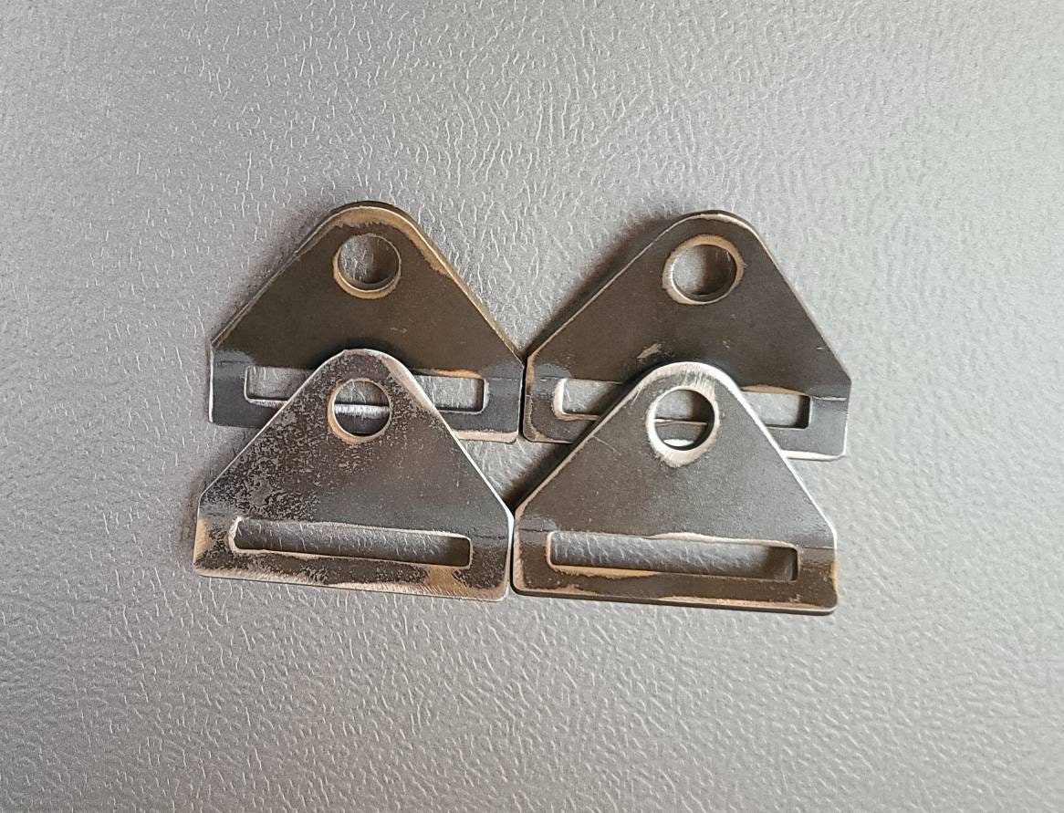 Metal Bolt Plate Webbing Anchor Mount Webbing End Fitting. - Etsy Australia