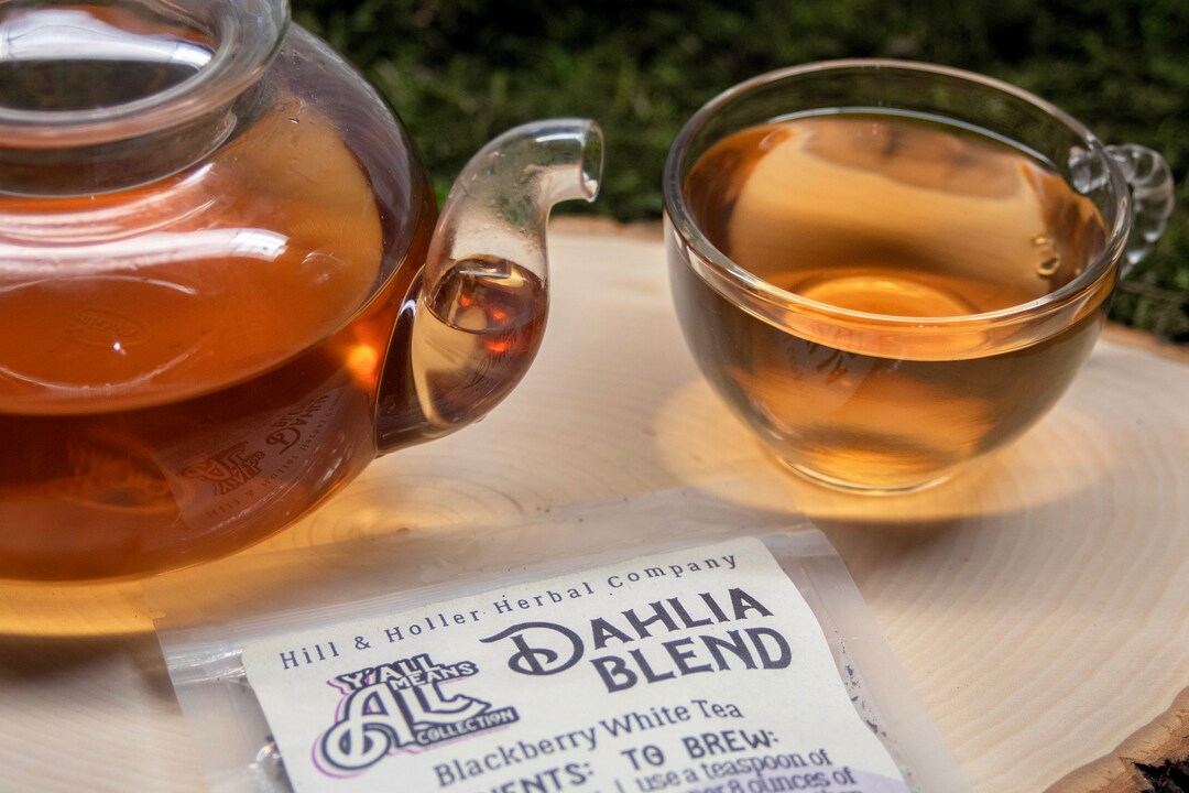 Dahlia Tea Blend (pride Collection) | Blackberry & Stevia White Tea ...