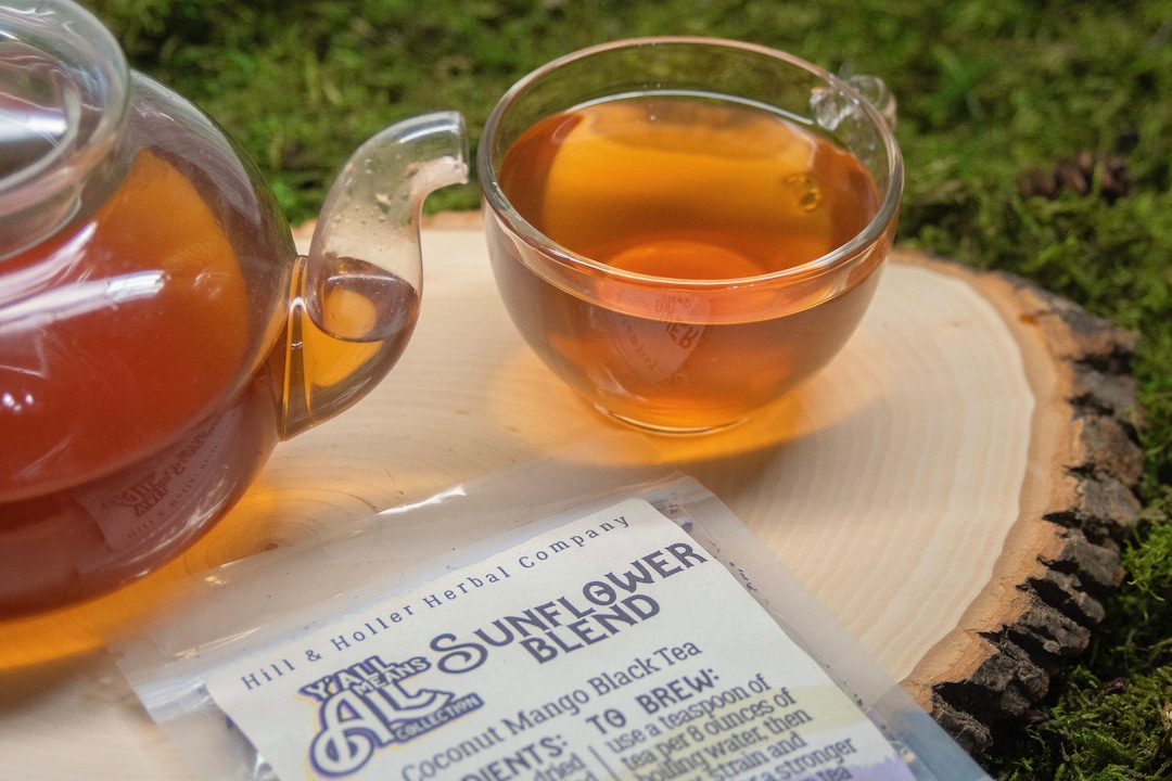 Sunflower Tea Blend (pride Collection) | Coconut & Mango Black Tea ...