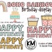 EDITABLE Boho Rainbow Birthday Display Classroom Decor - Etsy