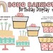 EDITABLE Boho Rainbow Birthday Display Classroom Decor - Etsy