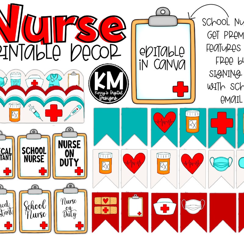 School Nurse - Etsy