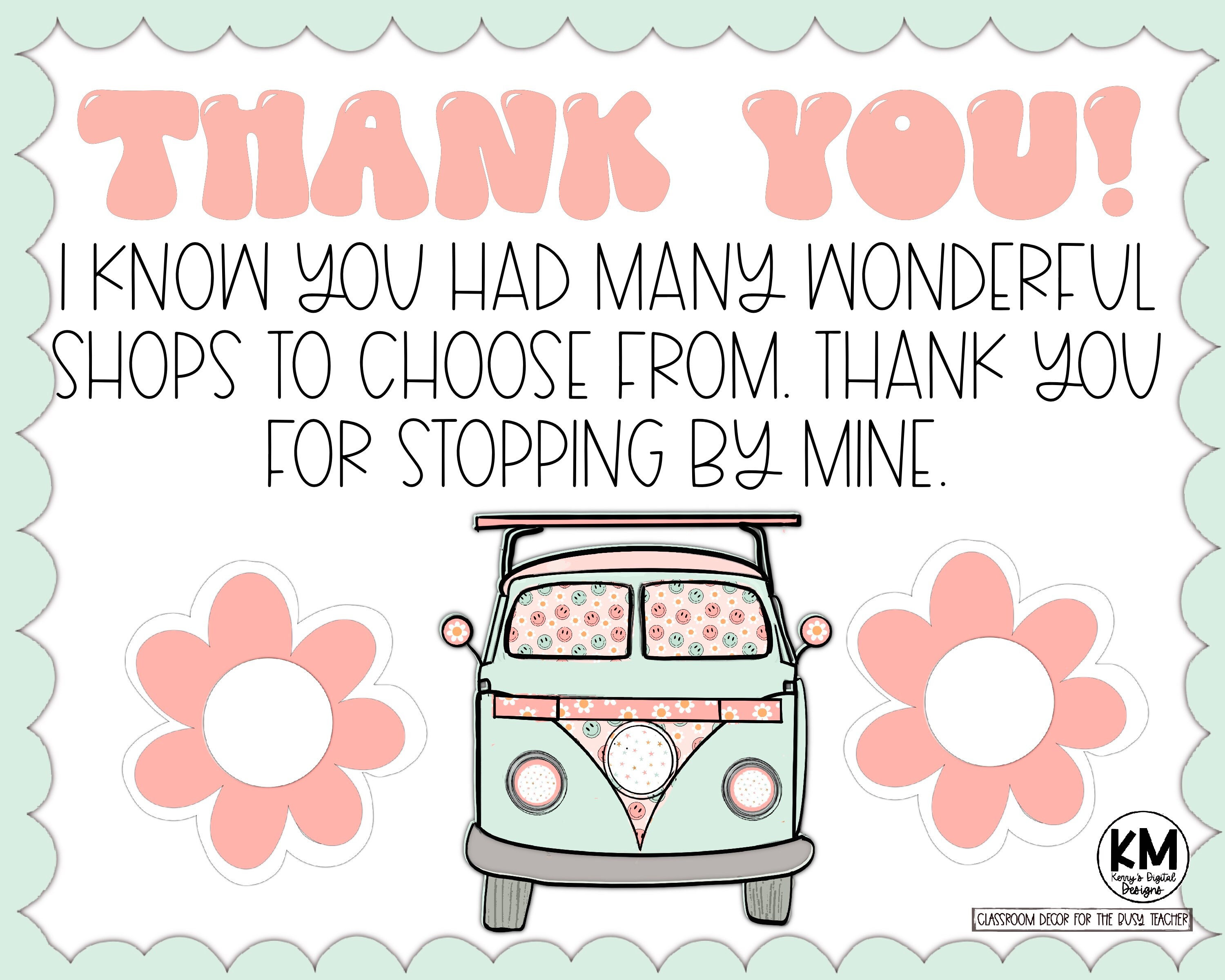 Editable Farmhouse Affirmation Station ROUND Label Cards 2022 - Etsy