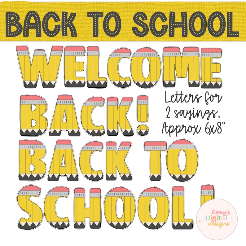 Welcome Back to School Bulletin Board Kit: Pastel Classroom Decor ...