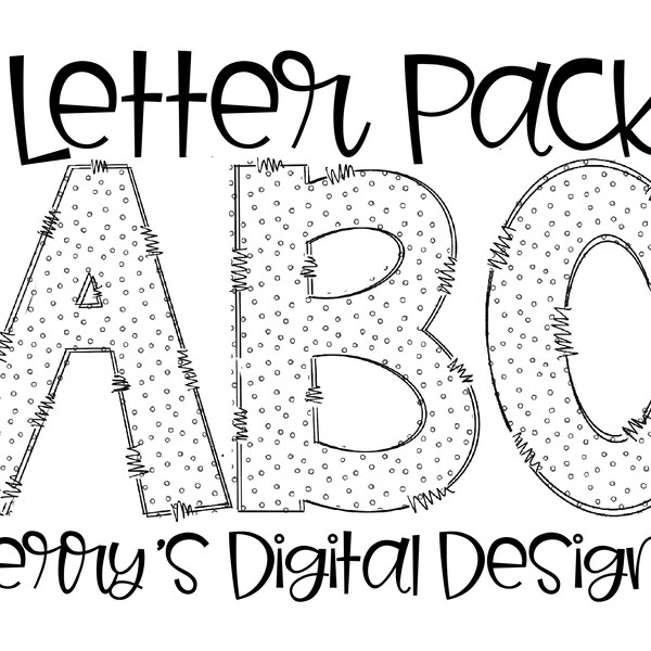 Scandinavian Letters - Etsy