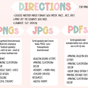 Pastel School Supplies Clipart: Teacher Stickers, Planner Graphics ...