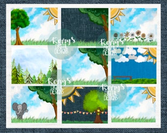 Bitmoji Backgrounds - Etsy