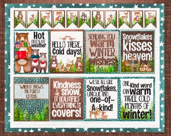 Winter Animals | Etsy