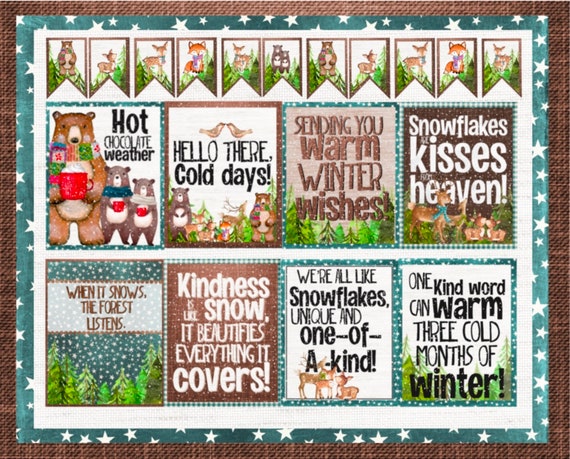 Winter Sayings For Bulletin Boards