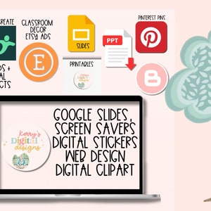 Digital Frames + Borders Clipart | Transparent Background | Pastel - Etsy