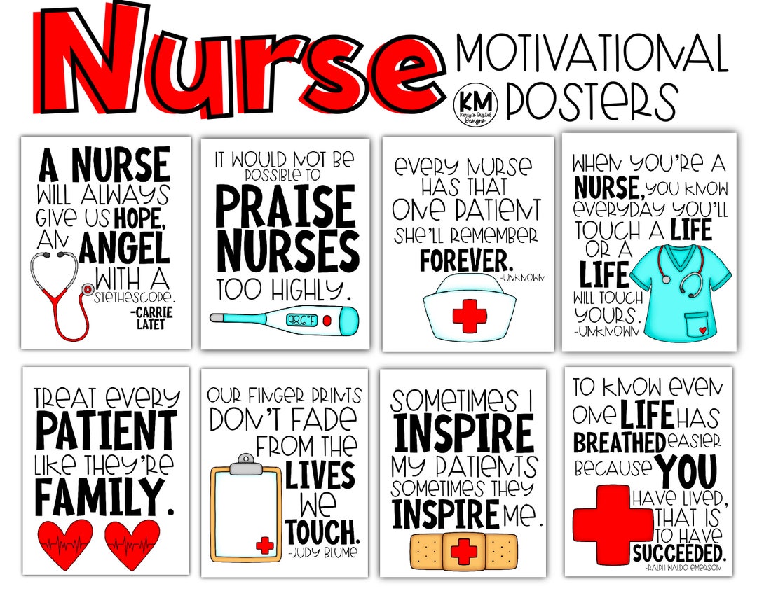 School Nurse Motivational Posters, Hallway, Door | Medic | Nurse ...