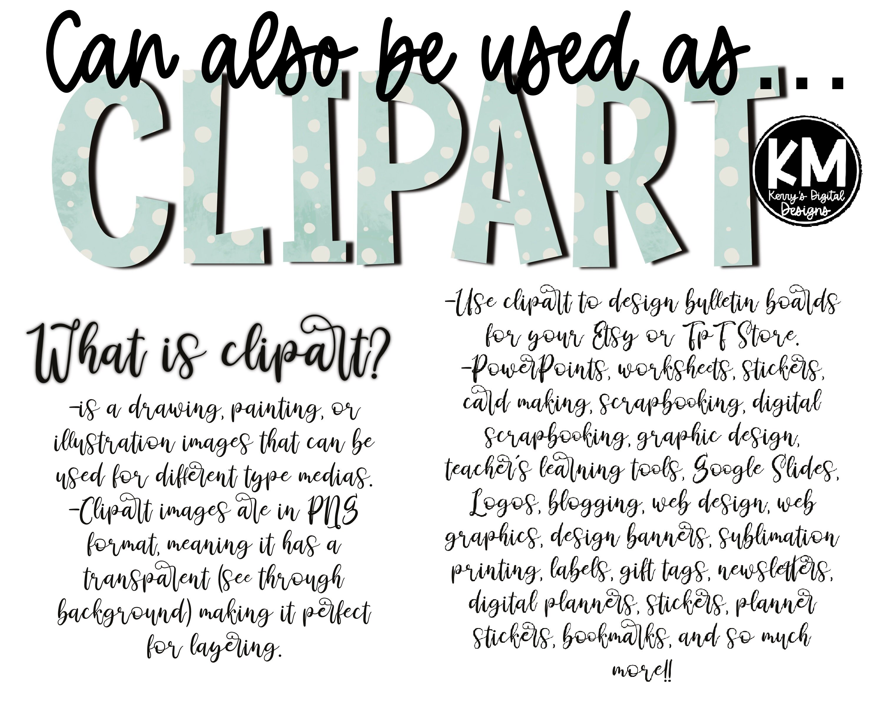 Buffalo Plaid Farmhouse Letter Pack Clipart Bulletin Board Letters ...