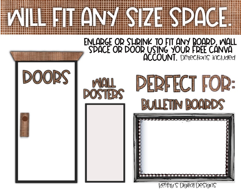 Editable Farmhouse Affirmation Station ROUND Label Cards - Etsy