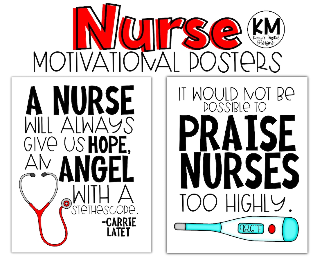 School Nurse Motivational Posters, Hallway, Door | Medic | Nurse ...