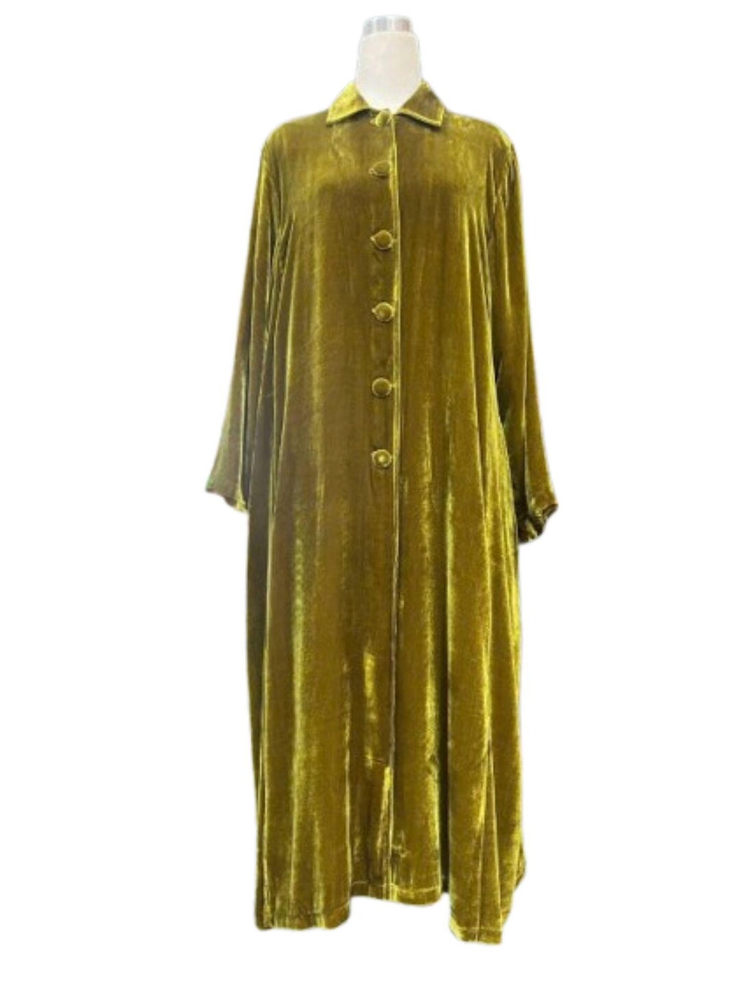 Luxury Silk Velvet Coat for Women and Men, Handmade in Vietnam, Long ...