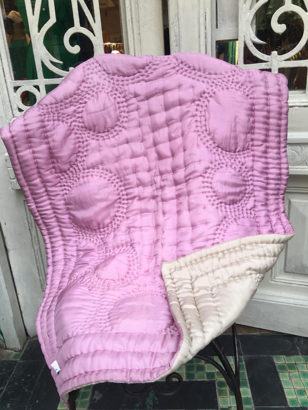 100% Mulberry Silk Baby Blanket With Hand Stitching, Silk Baby Wrap ...