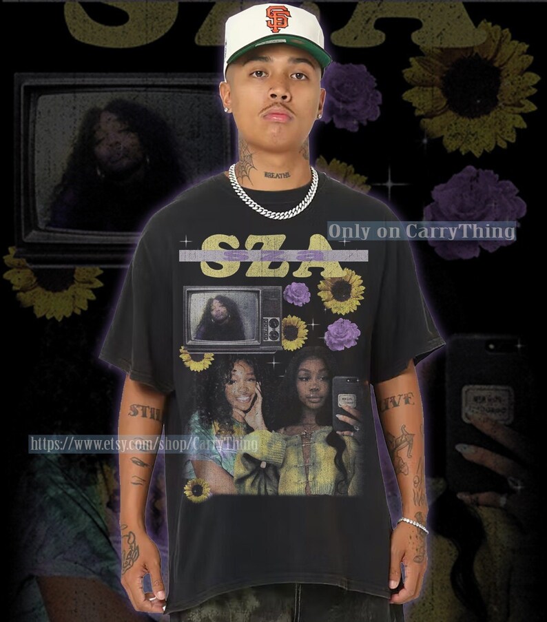 SZA Shirt SZA Printed Graphic Tee Sza Ctrl Fan Shirt Sza - Etsy