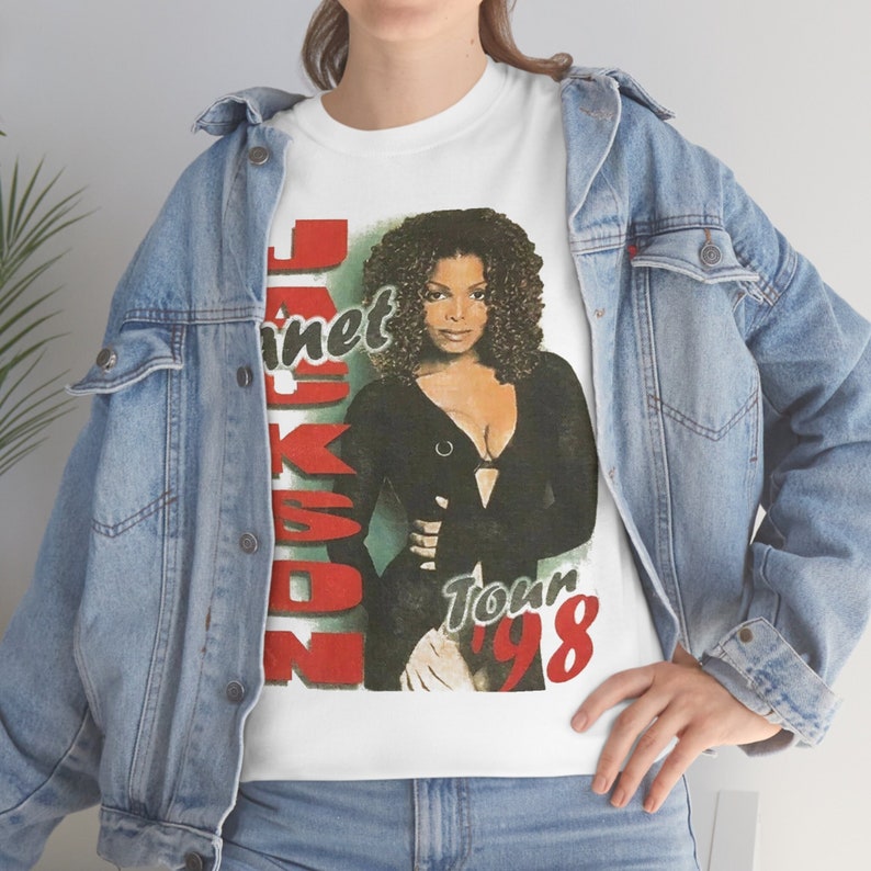 Janet Jackson Tour 98 T-shirt - Etsy