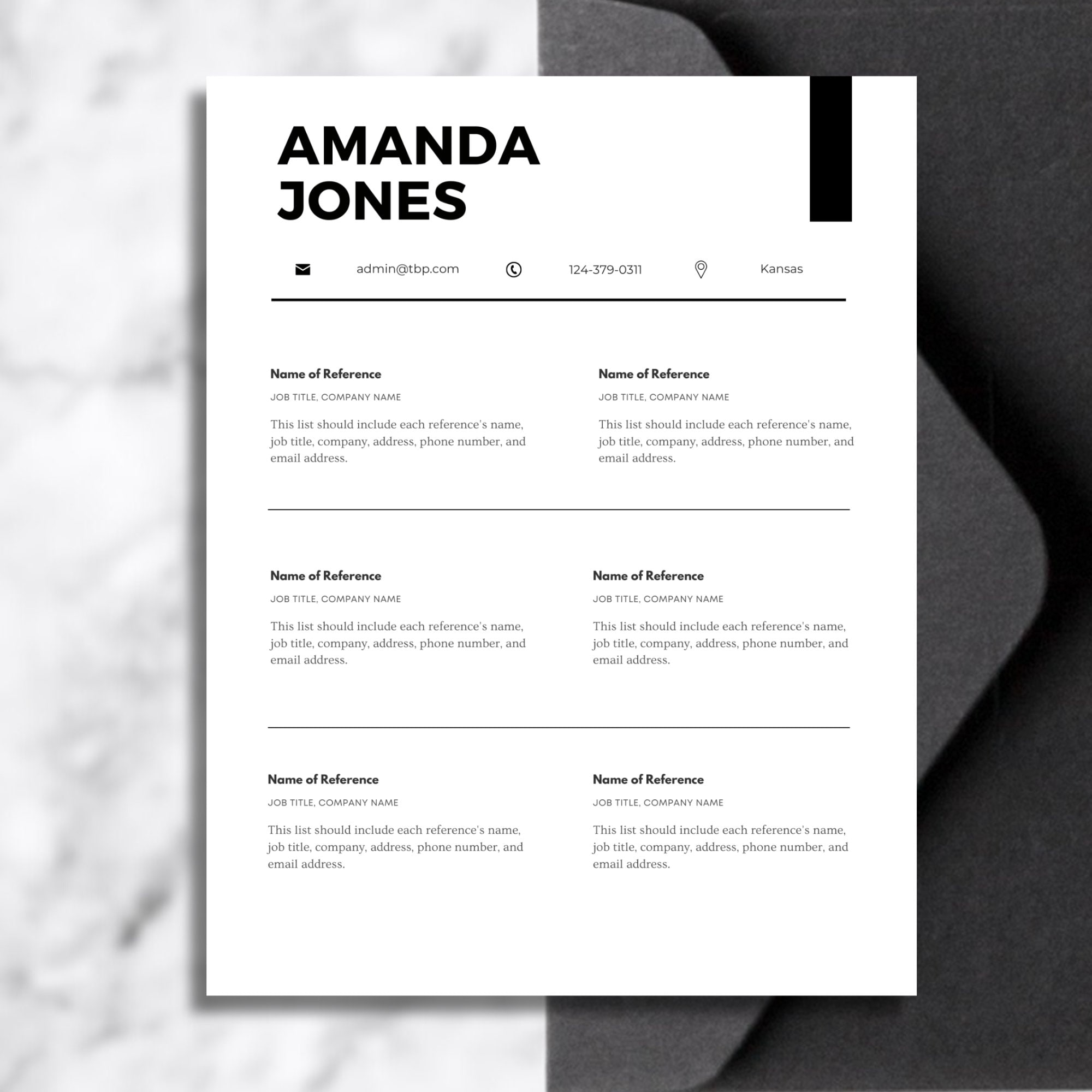 Resume Redo, Resume Template Word, Canva, PDF Template, Professional ...