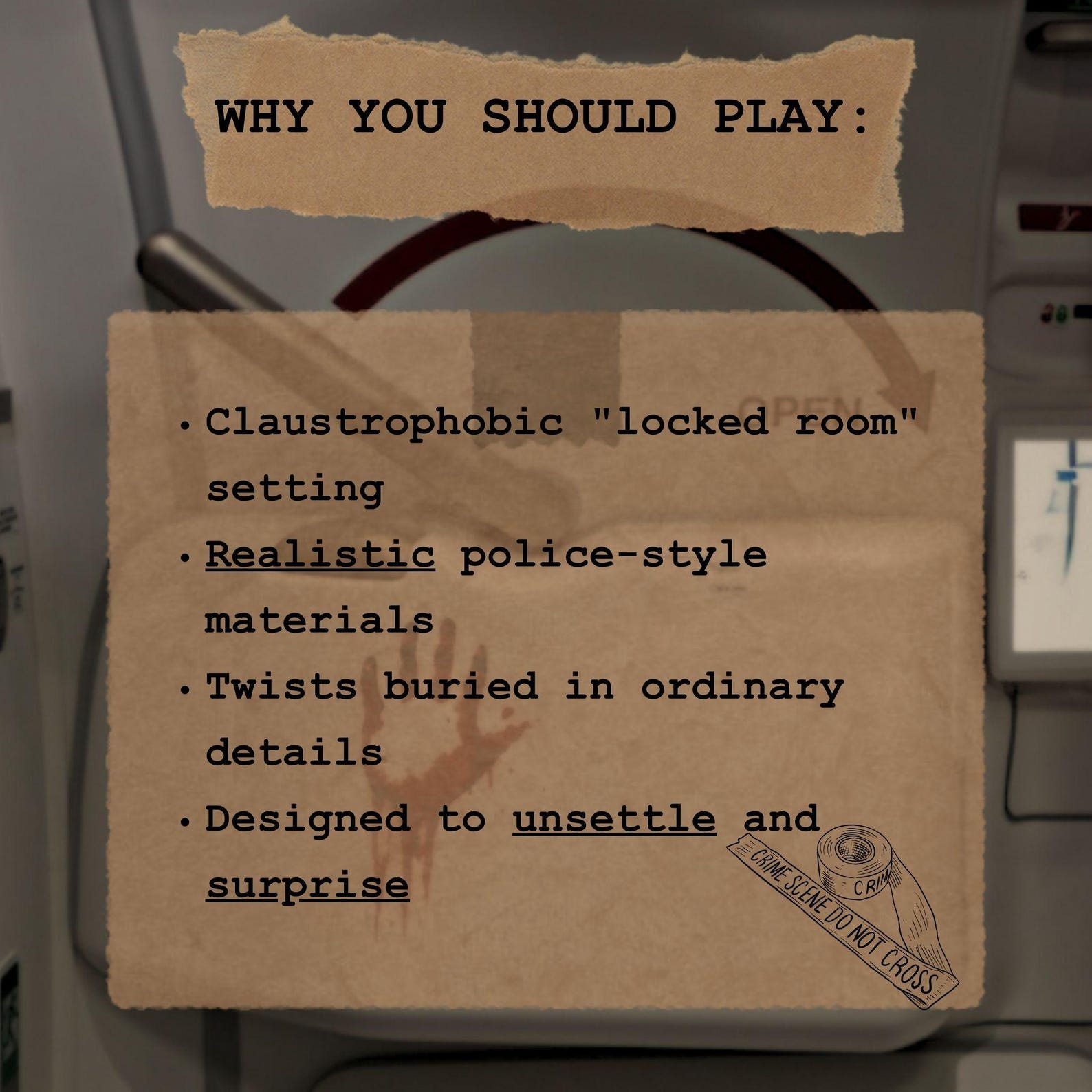 In-flight Death - Murder Mystery Game Night - Detective True Crime ...