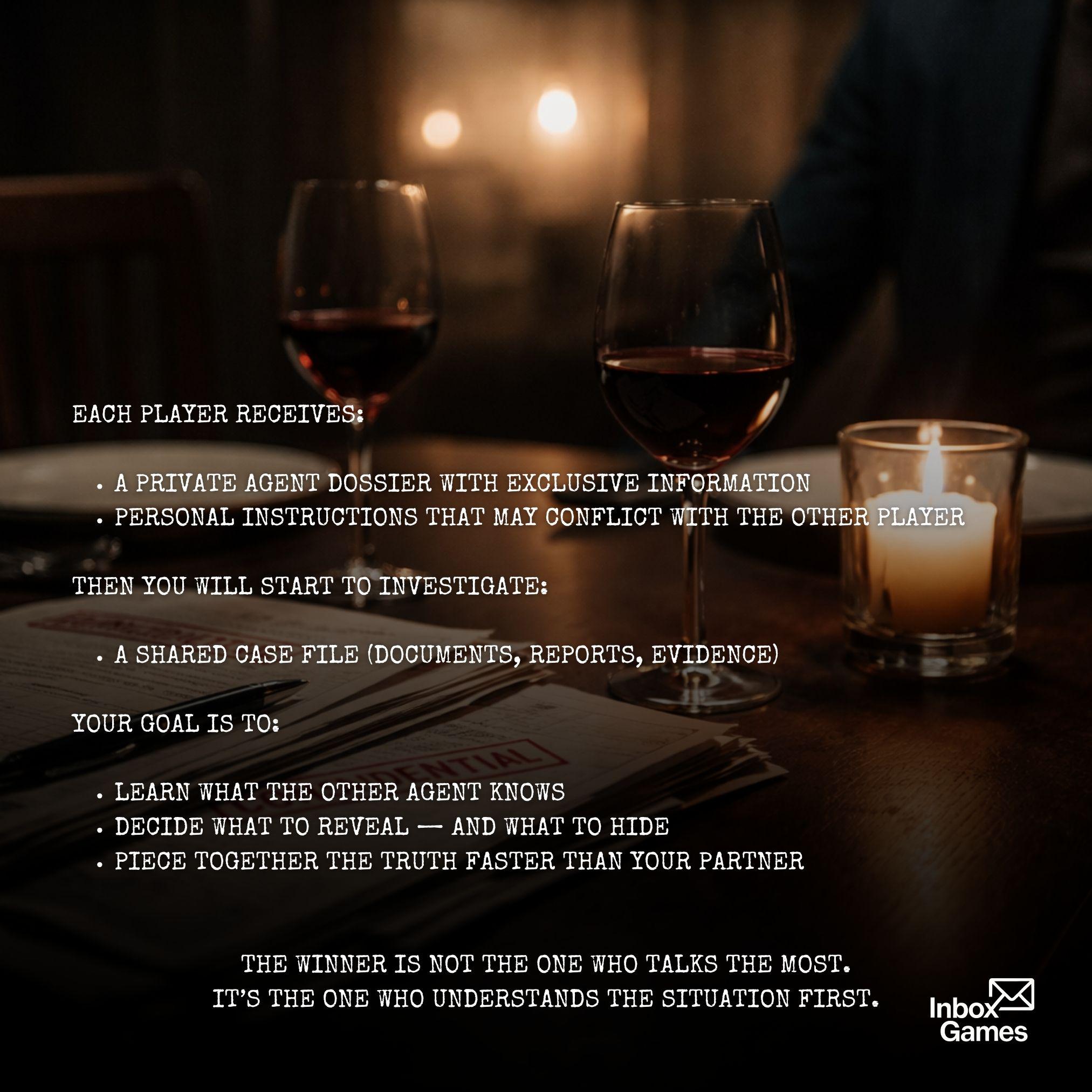 Partners in Crime – Couples Game Night Idea - Roleplay Dinner Date ...