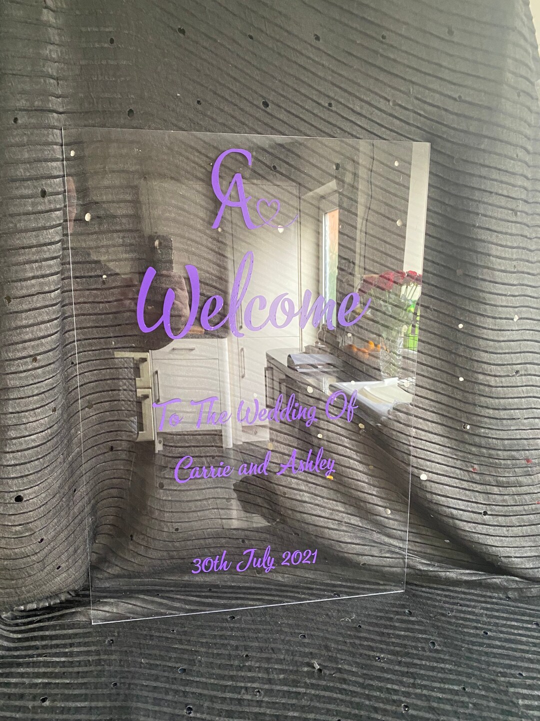 Wedding Welcome Sign/ Birthday or Prom Welcome Sign - Etsy UK