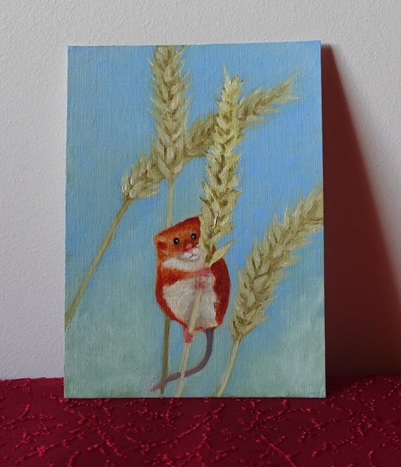 Mouse Miniature Paintings Been Painting My Mice And Mystics Set