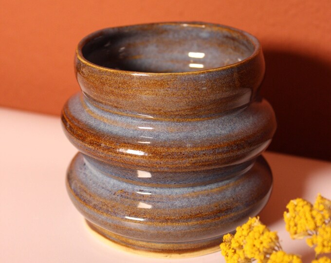 Blue Rutile Bubble Mug/pot - Etsy